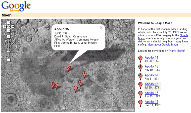 google moon | tuxsoul